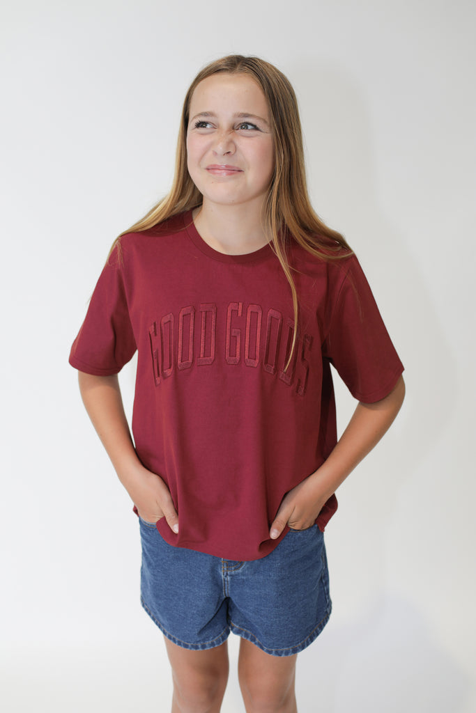 GOOD GOODS - FIA TEE RUBY | The Kids Store - Quality Baby to Teen ...