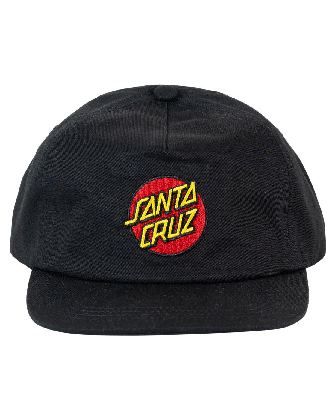 SANTA CRUZ - CLASSIC DOT SNAPBACK CAP BLACK | The Kids Store - Quality ...