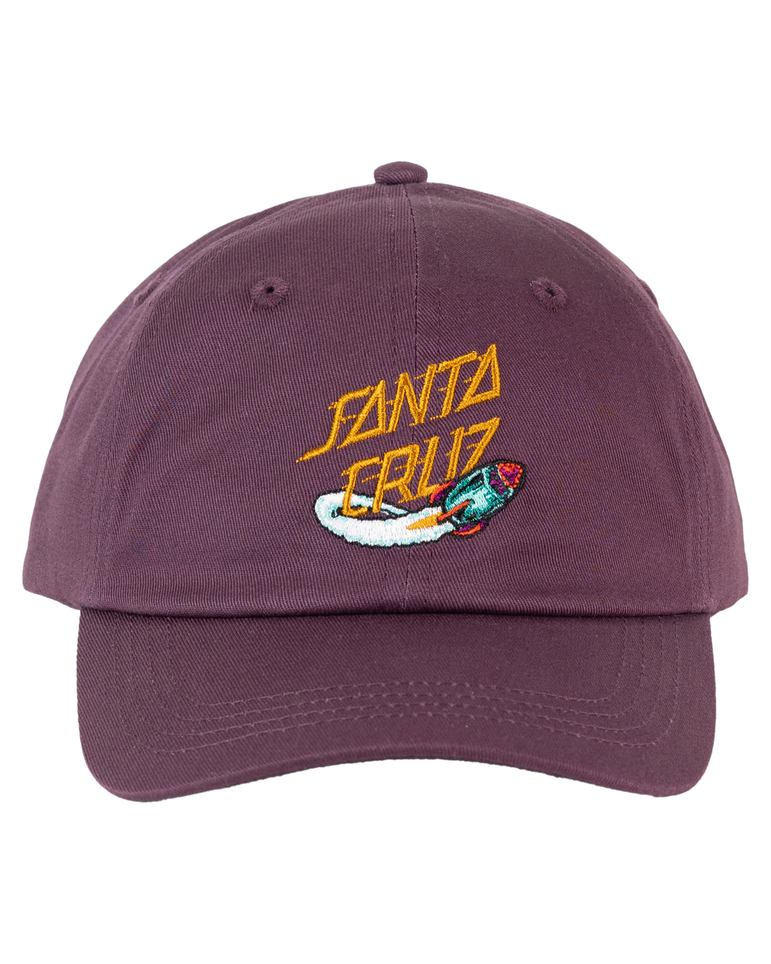 SANTA CRUZ - SPACE ROCKET STACK DAD CAP MAROON | The Kids Store ...